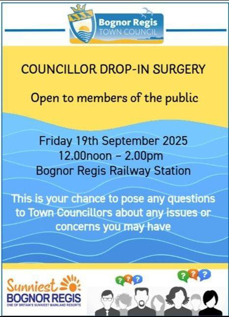 Mayor of Bognor Regis' Weekly Briefing: Councillor drop-in surgery ...