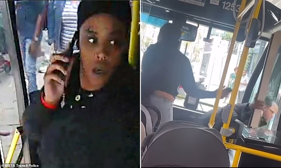 Elderly woman shoved off bus, breaking bones