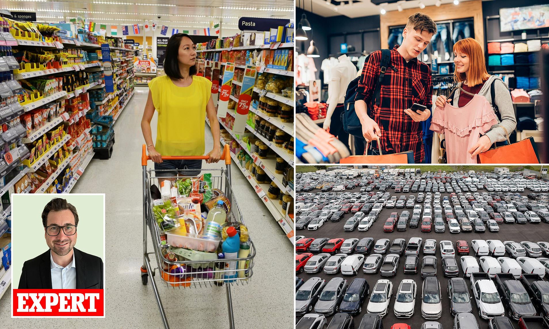 Carefree Americans shrug off recession fears as they splurge in stores ...
