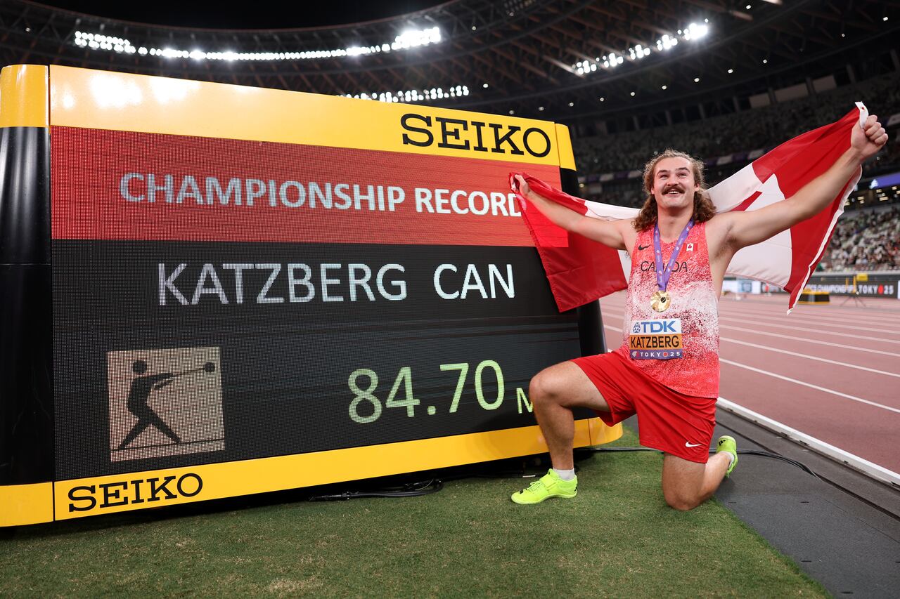 Ethan Katzberg defends his world championship gold medal with a ...
