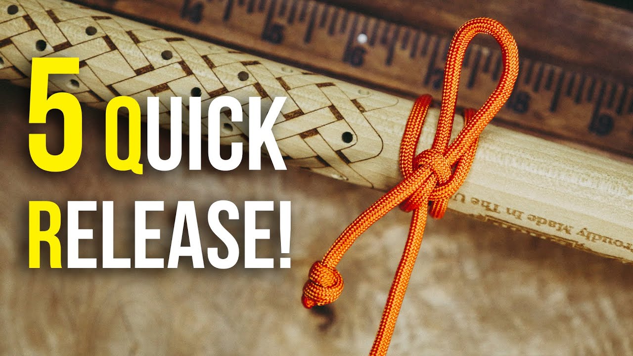 5 quick release hitch knots you must master