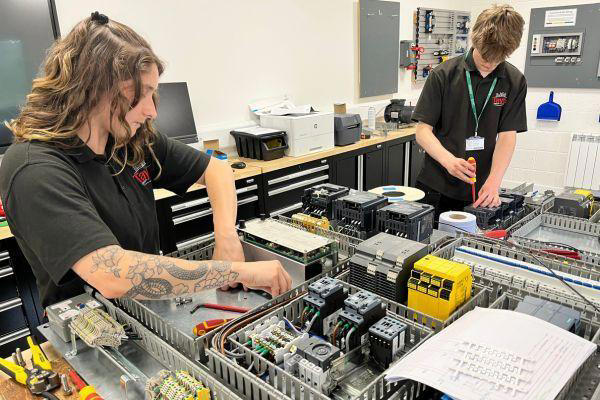 Tresham College apprentices refurbish Tayto Factory control panels