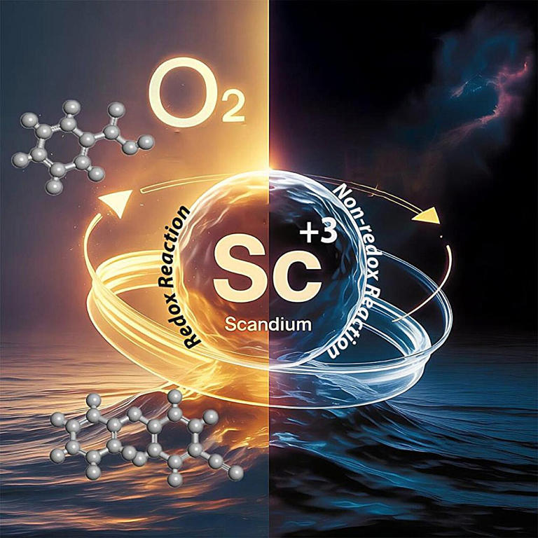 'Inert' scandium unlocked as a powerful blue-light photocatalyst
