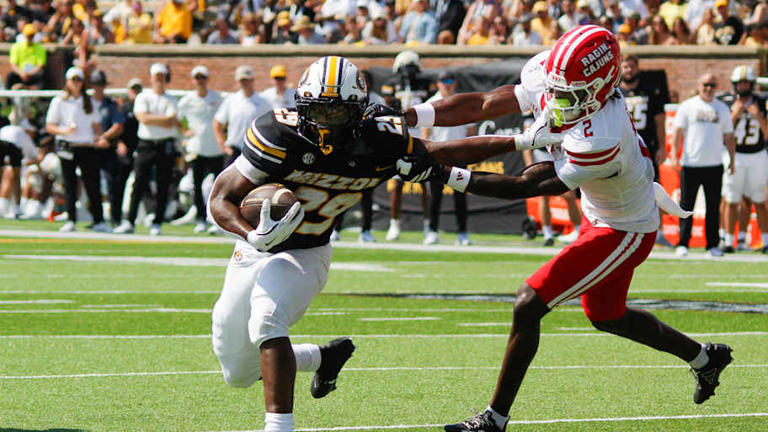 Mizzou RB Ahmad Hardy Earns National Honor for Week 3 Performance