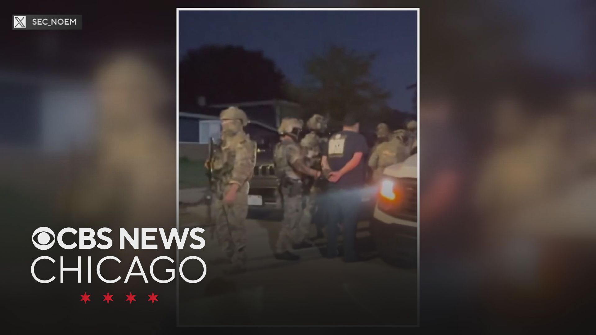 Several arrested in early morning ICE raid in Elgin, Illinois