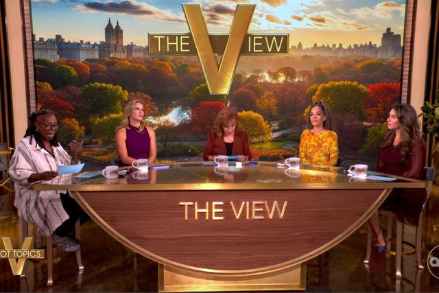 Watch“ The View” audience shout in shock as Whoopi Goldberg informs ...