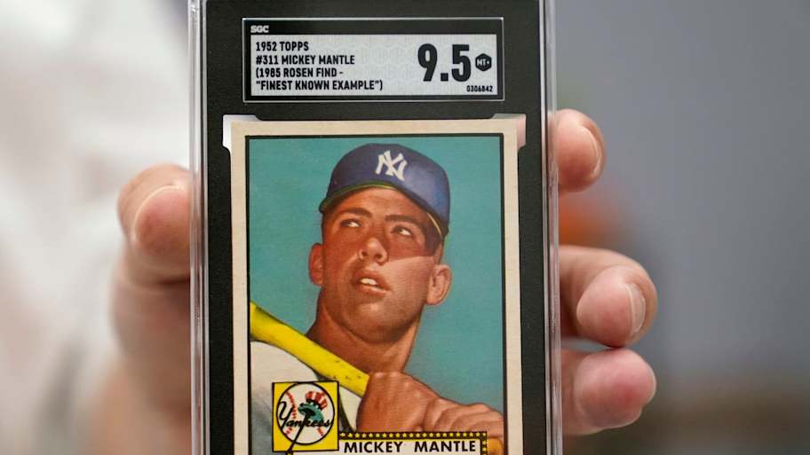 1952 Topps Mickey Mantle gains value over the years