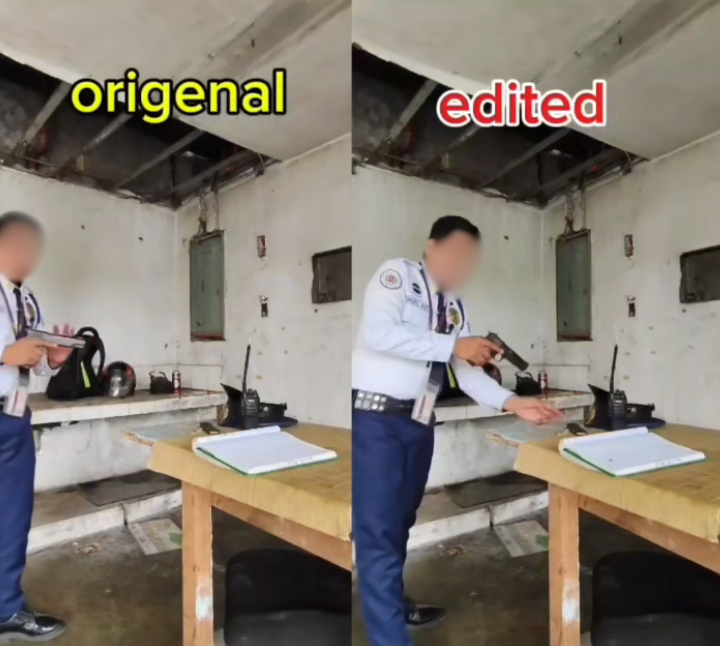 Cops probe security guard for allegedly firing gun in viral video
