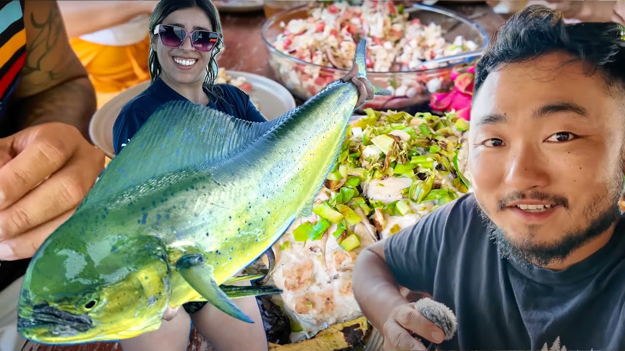 I caught mahi mahi in paradise 🐟🌴