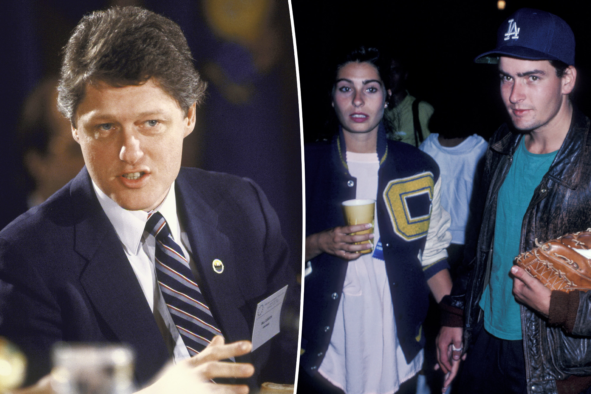 Charlie Sheen claims Bill Clinton tried to hit on his girlfriend in the ...