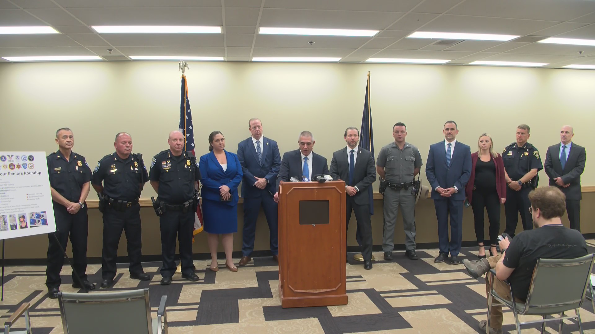 'Save our Seniors' FULL News conference on arrest of 8 people for ...