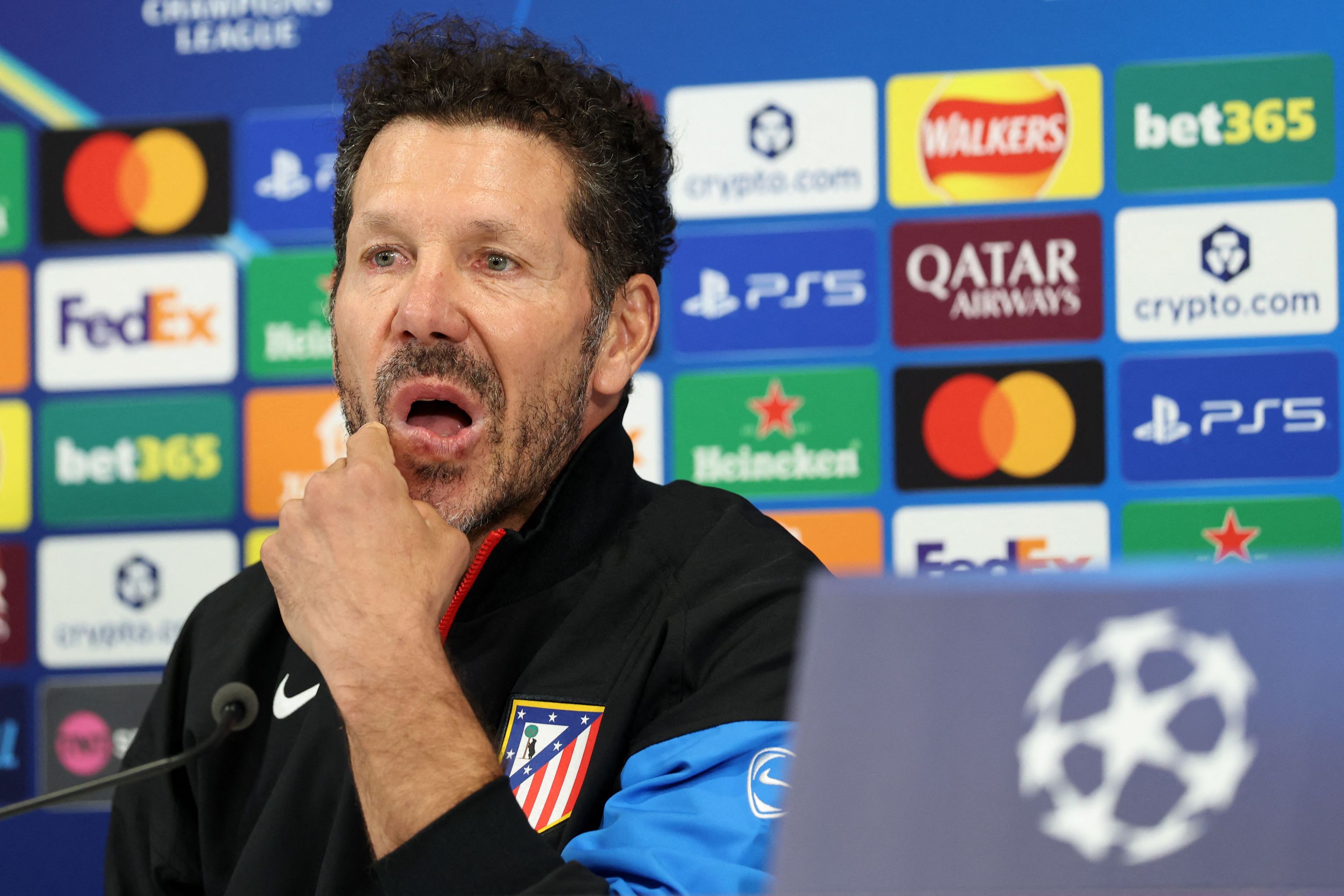 Simeone vuelve a su coletilla habitual para hablar del objetivo del ...