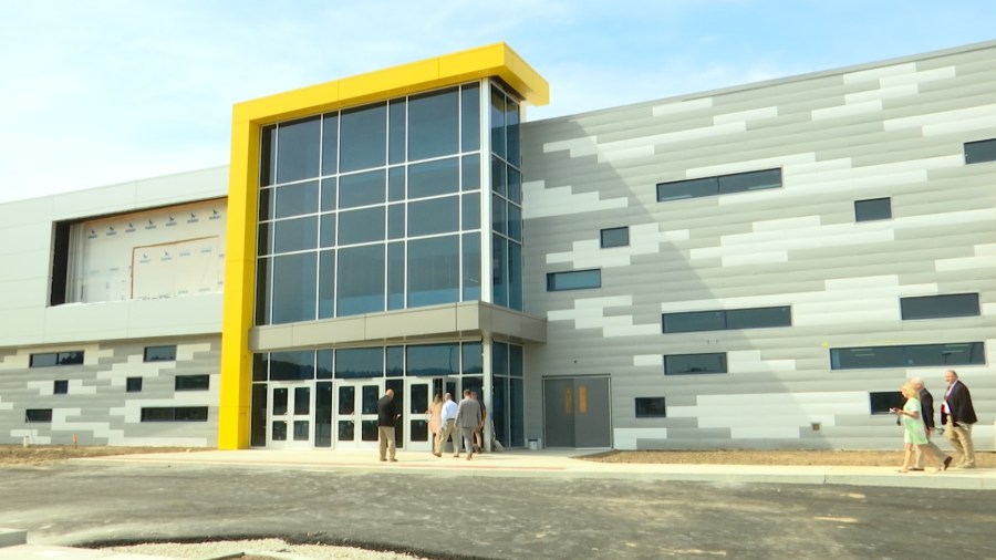 Construction on Woody Williams Center for Advanced Learning and Careers ...