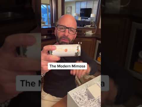 Canned mimosas? Say less. 🍊 🥂