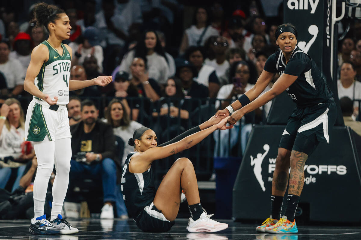 ‘Winning is fun’: NaLyssa Smith shining in Aces’ playoff run