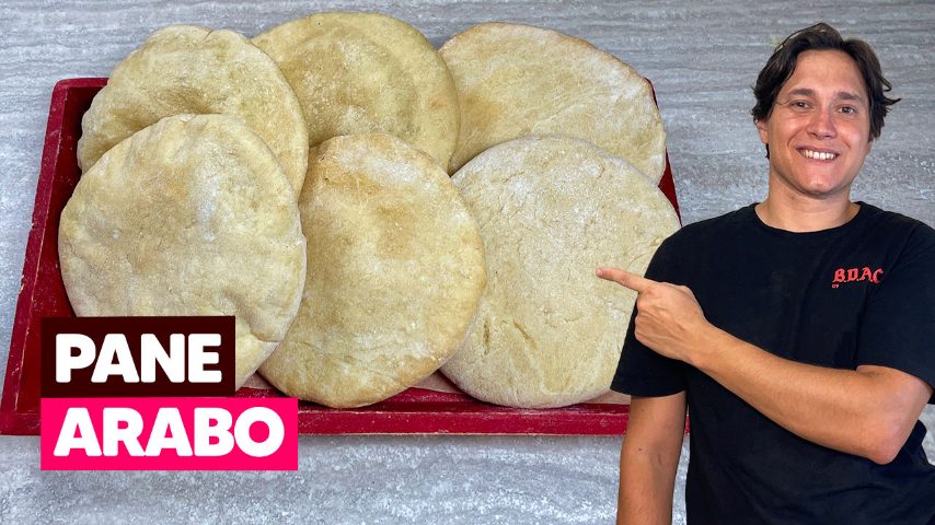 Pane arabo: facile da preparare e perfetto da farcire