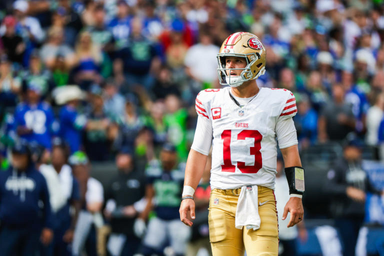 49ers QB Brock Purdy marks career milestone on 'Monday Night Football'