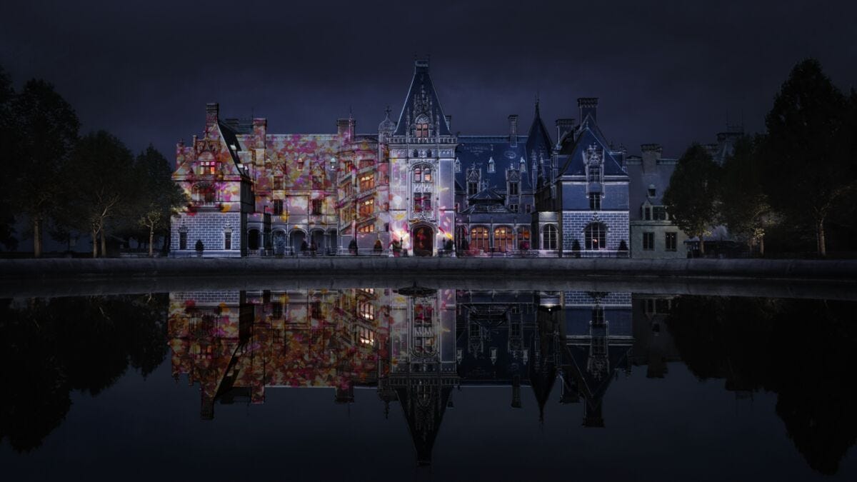 Asheville's Biltmore Estate announces outdoor light, projection exhibit ...