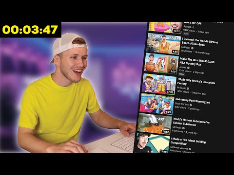 Speedrunning YouTube...again