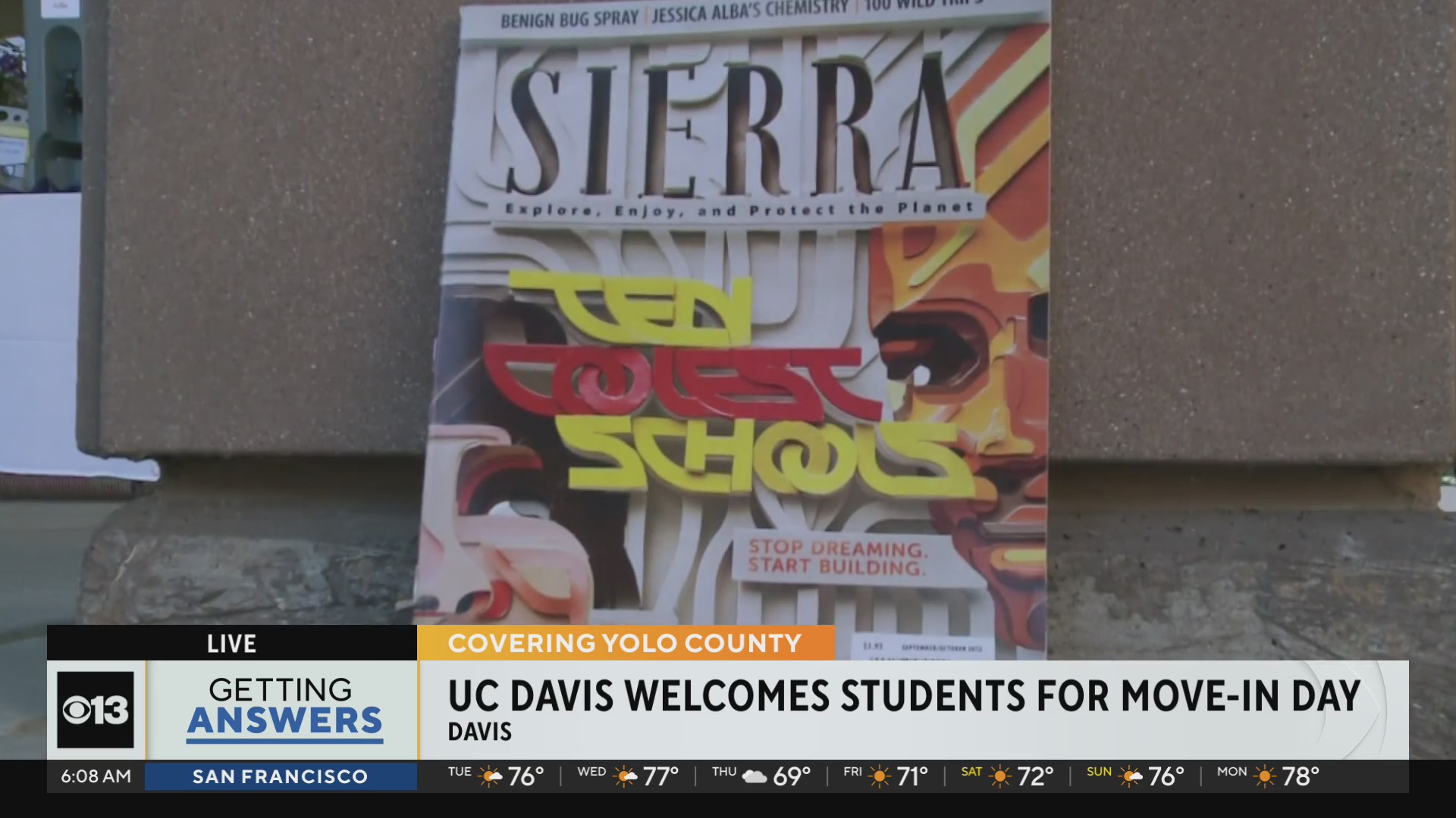 UC Davis welcomes students back for move-in day