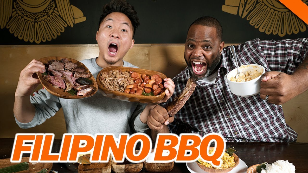 DaymDrops tries Filipino food for the first time ever