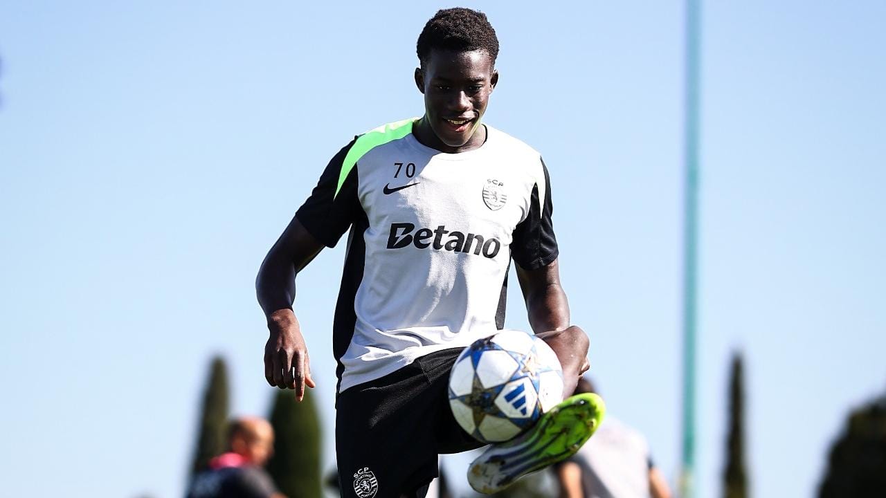 Sporting: Bruno Ramos, Rayan Lucas e Blopa convocados para Turim