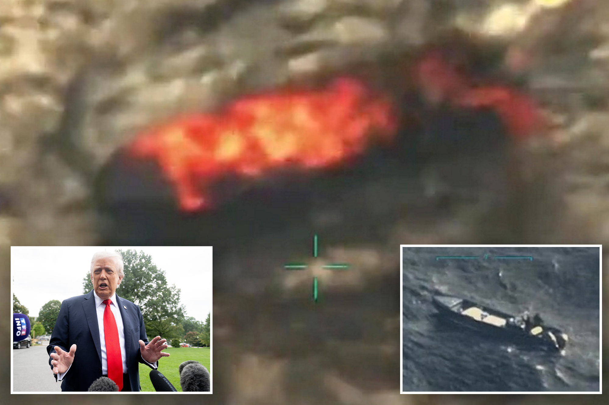 Trump reveals US sank third Venezuelan drug-running boat