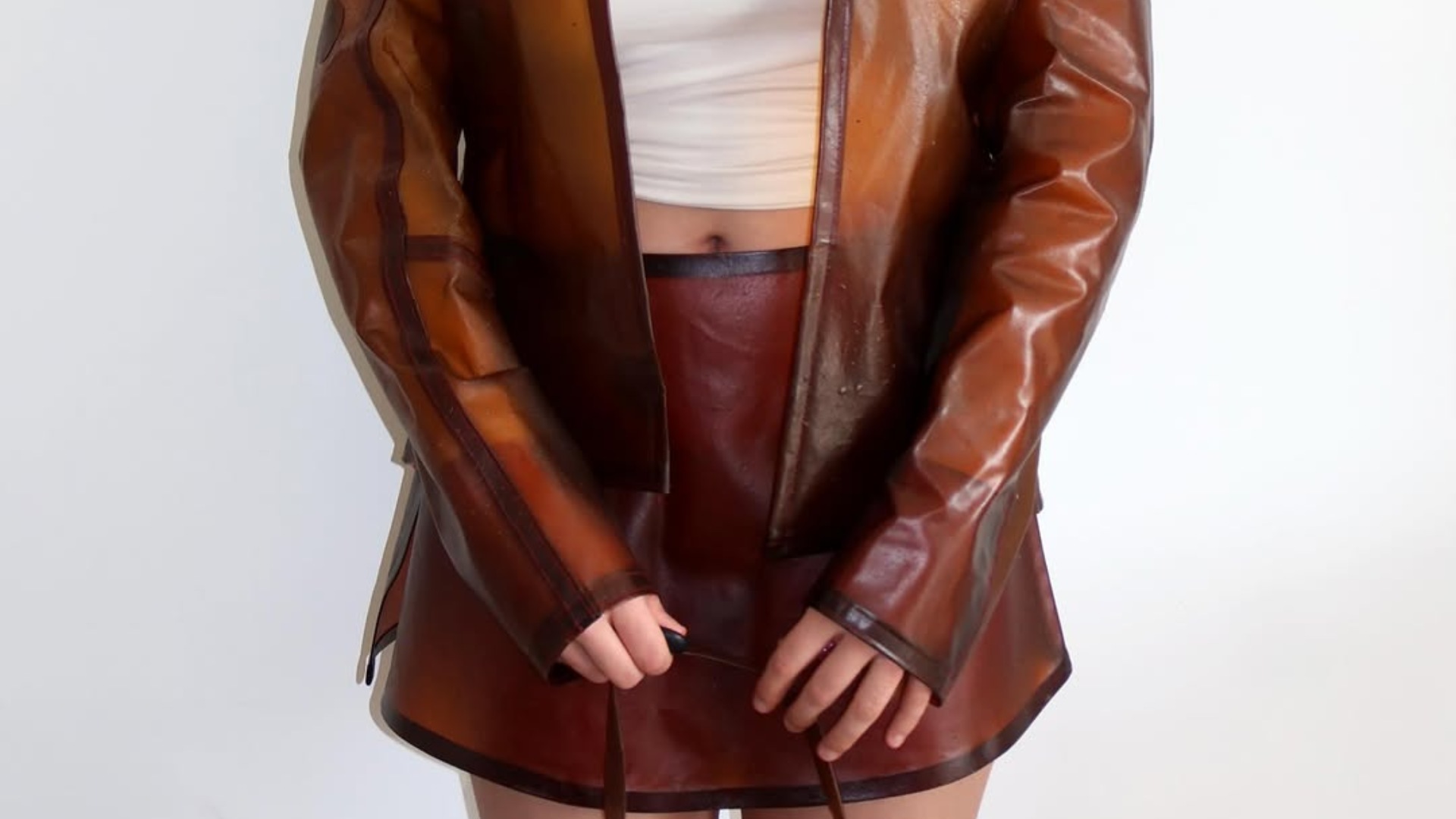 She makes clothes with unlikely ingredients