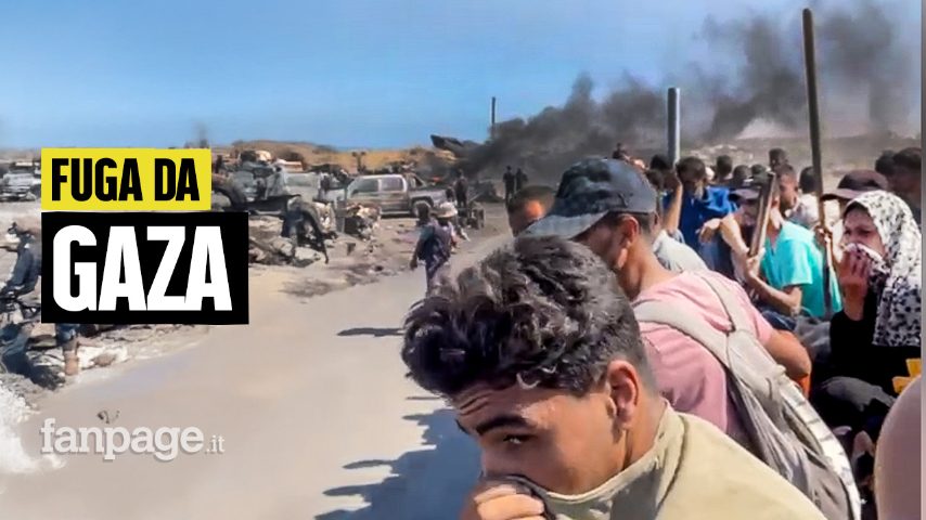 La fuga da Gaza City e l’ultimo appello prima dell'assalto: "Ci stanno ...