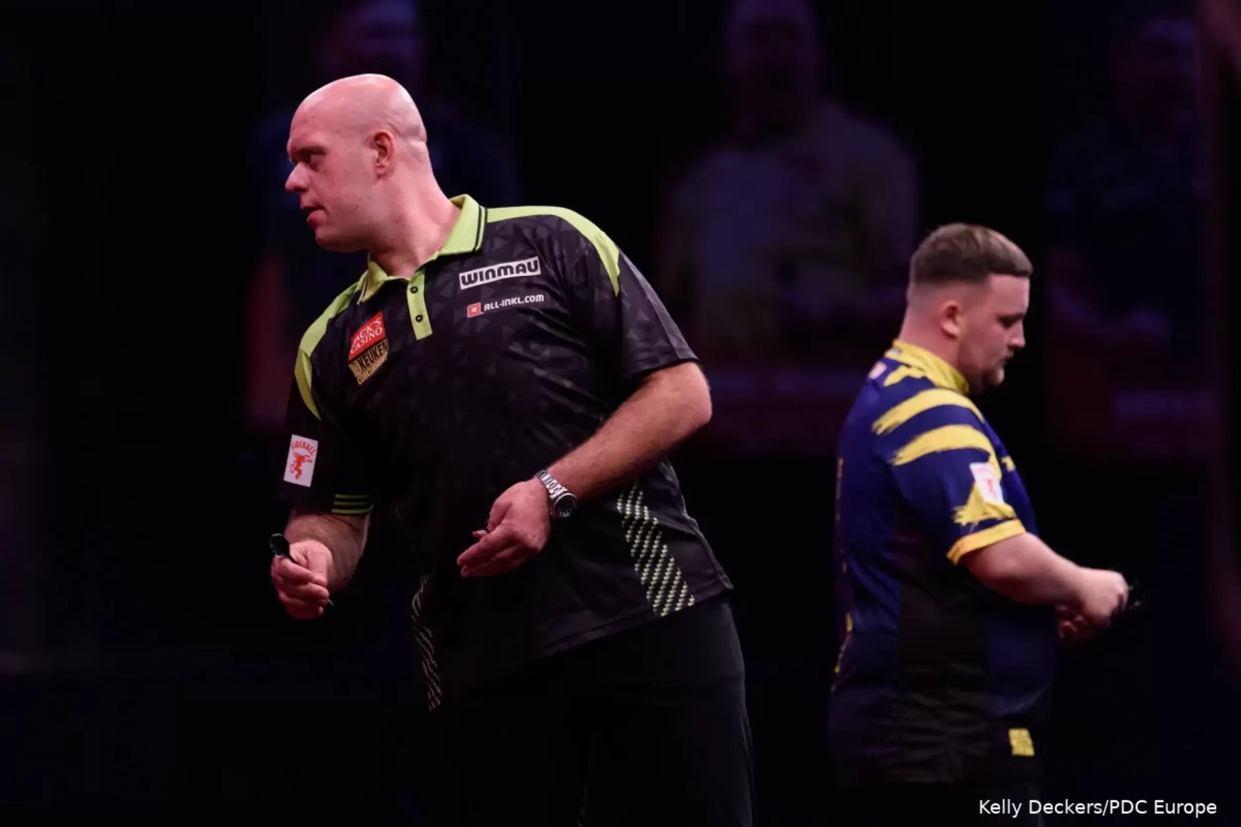 Michael van Gerwen king of 180s at World Series of Darts Finals, Luke ...