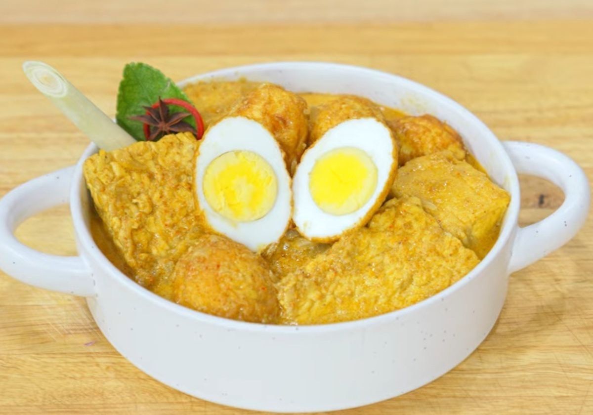 Resep Kari Tempe Tahu dan Telur ala Rudy Choirudin, Kamu Wajib Coba!