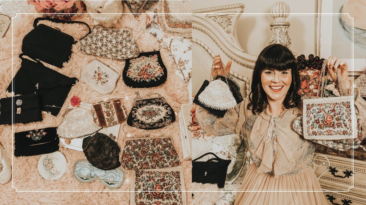 My Vintage Handbag Collection! 1920s - 1970s