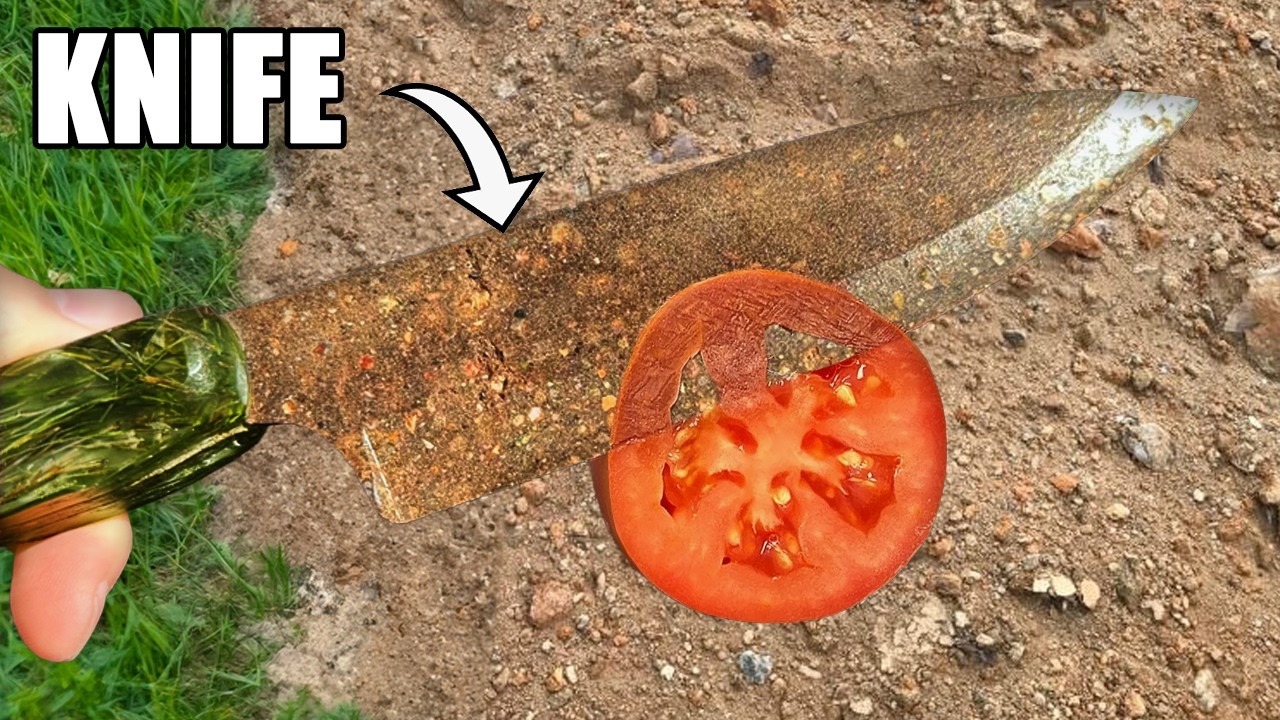 World's sharpest dirt knife