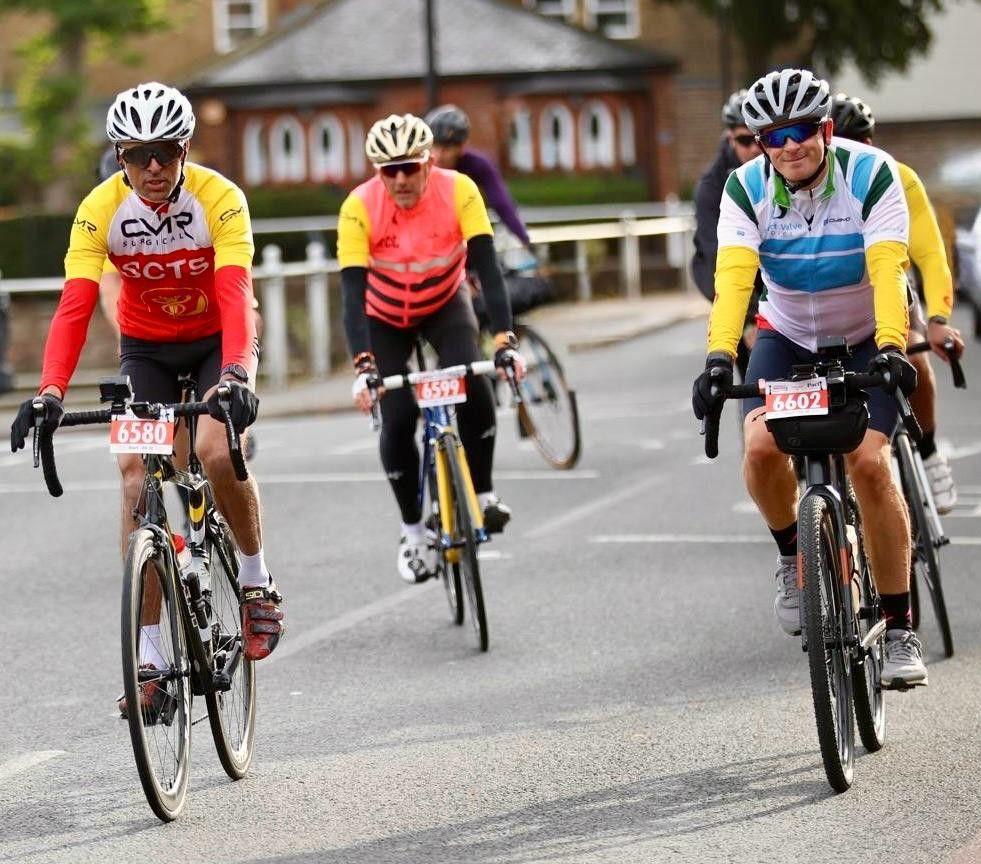Cardiac surgeon and patient reunite on London to Brighton ride to ...
