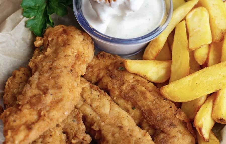 Easy ranch fried chicken tenders