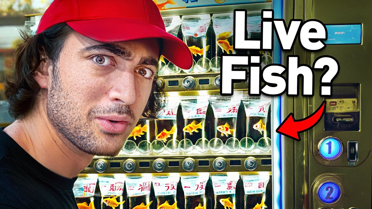 I lived off Japanese vending machines for a day!