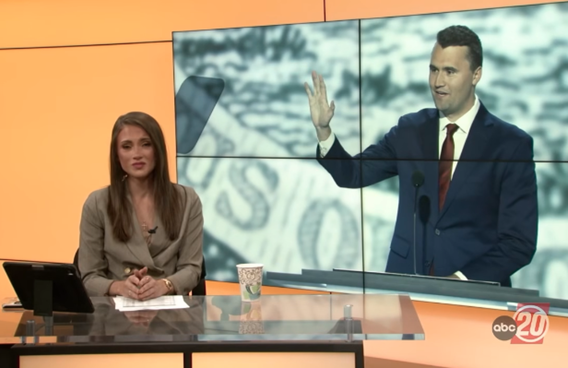 TV anchor says tribute to ‘mentor' Charlie Kirk got her suspended. She ...