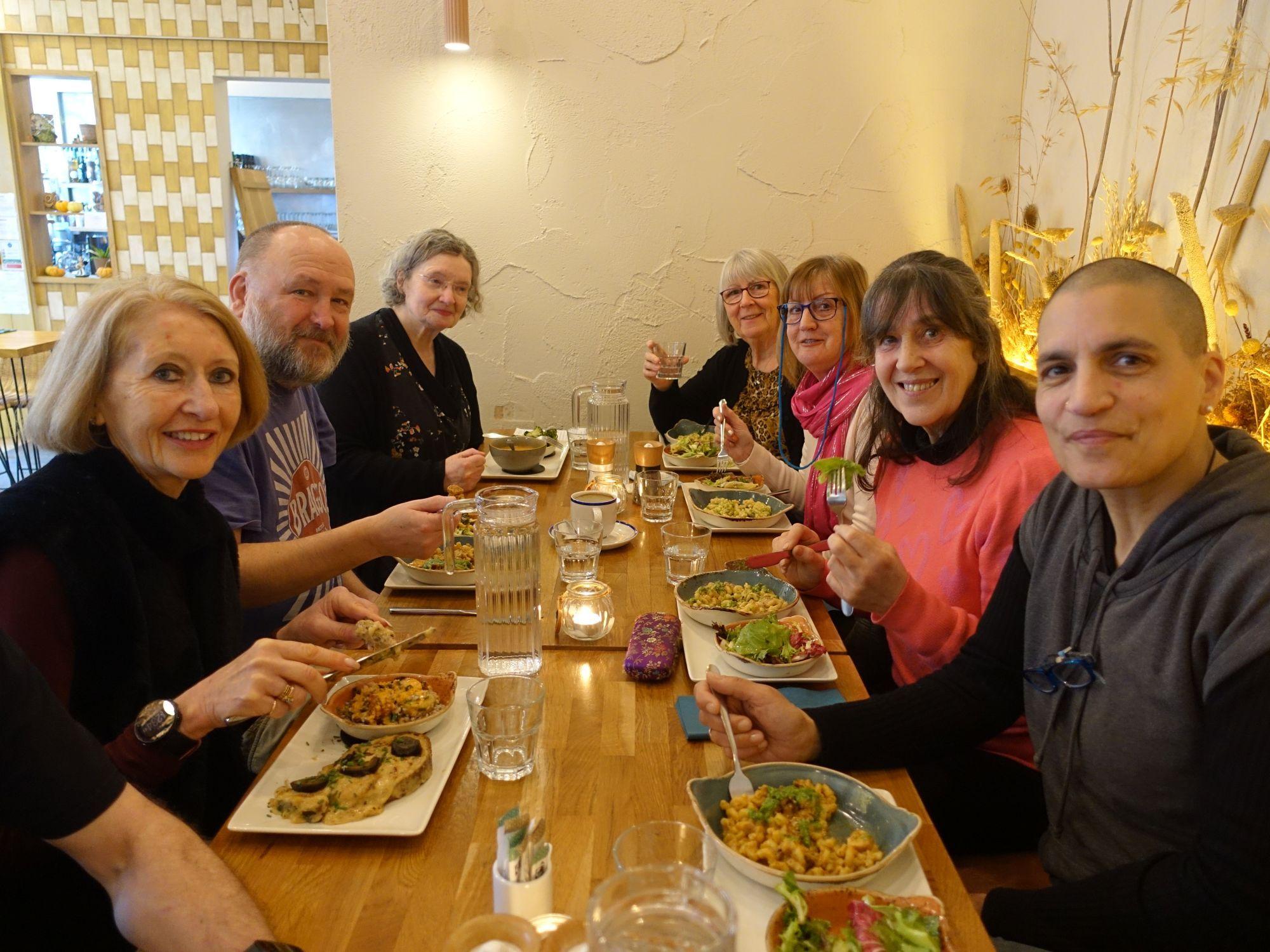 Friendship on the menu as Vegan Lunch Club turns one