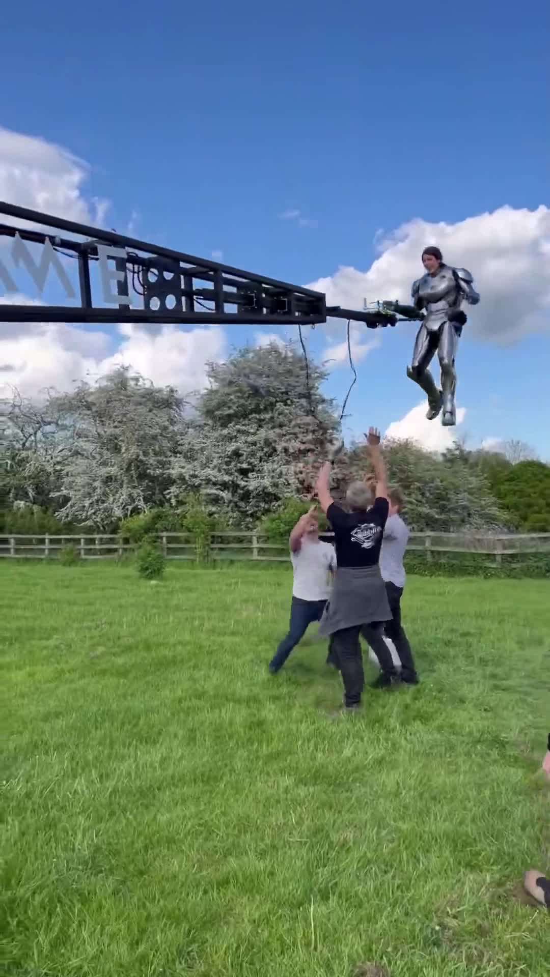 I flew in my Iron Man suit