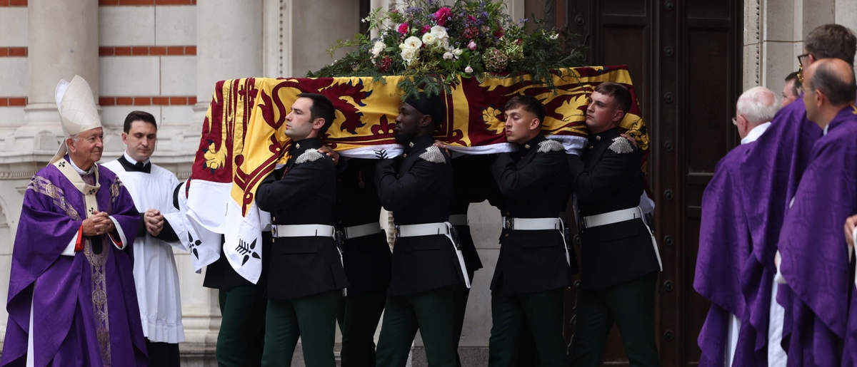 I funerali della duchessa di Kent: rito cattolico alla Westminster ...