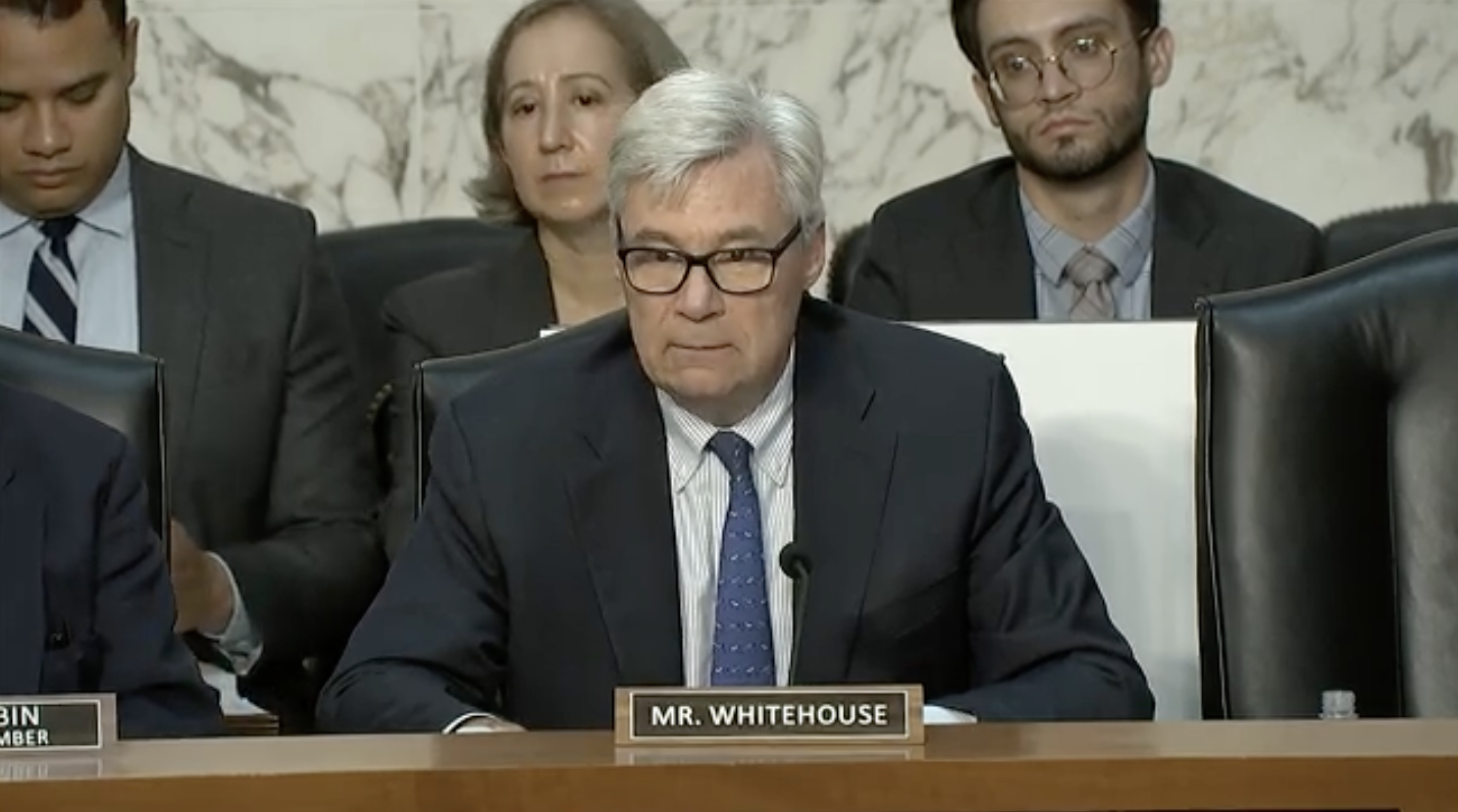 'There Is No Court Order': Sheldon Whitehouse Puts Kash Patel In His ...