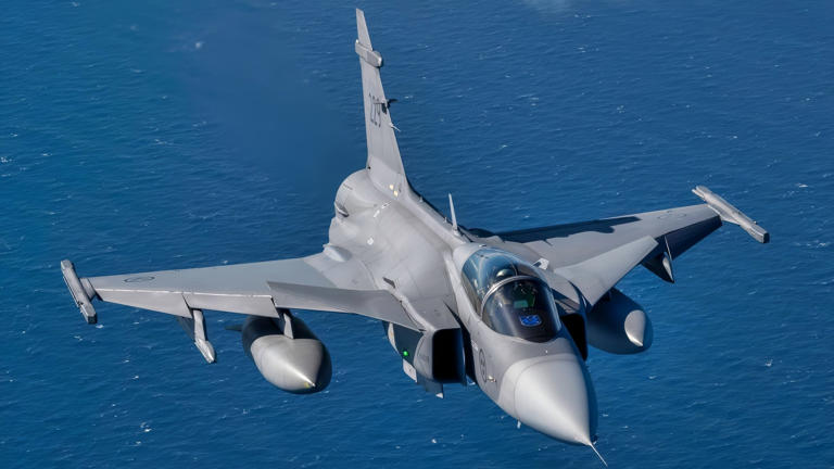 The JAS 39 Gripen E Fighter Jet Has a Message for Russia