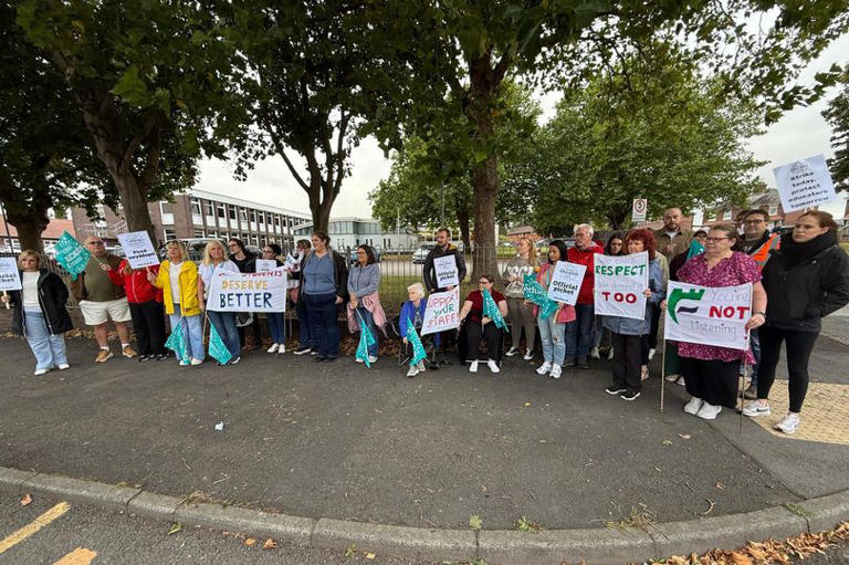 Teachers at Welsh school walk out for two days in protest after verbal ...