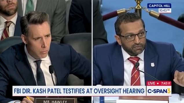 Patel says FBI hunting more than 20 people in Charlie Kirk killing
