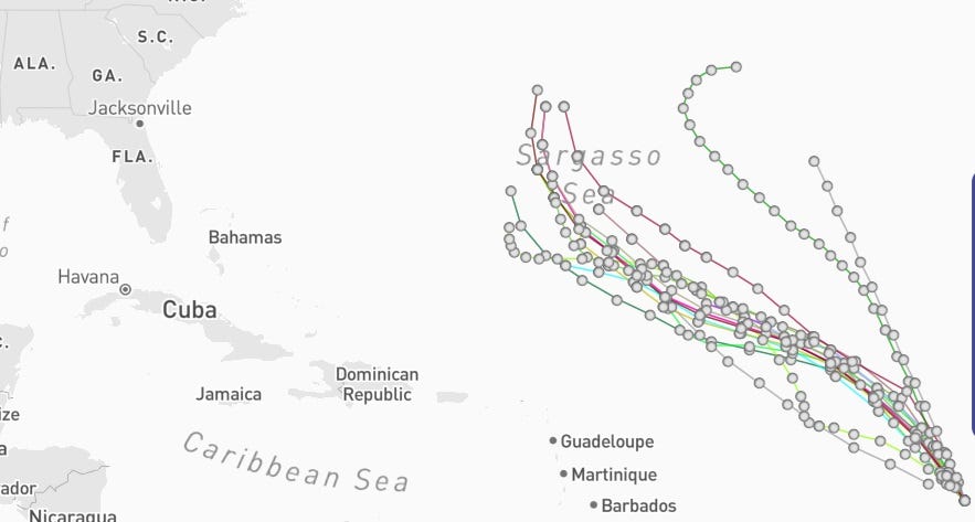 See spaghetti models for Invest 92L. Will potential tropical storm stay ...