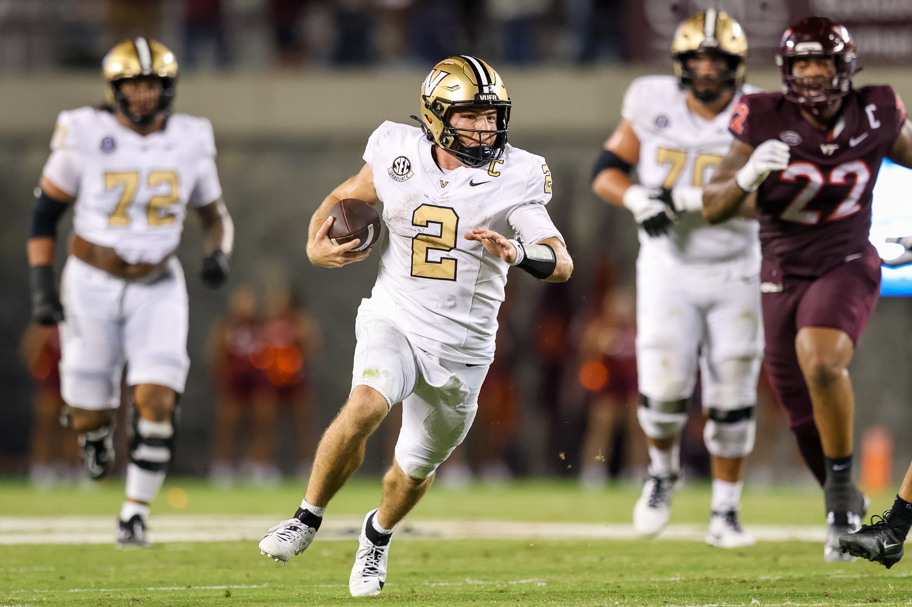 Vanderbilt's Diego Pavia pushes back on claim that he will seek a 7th ...