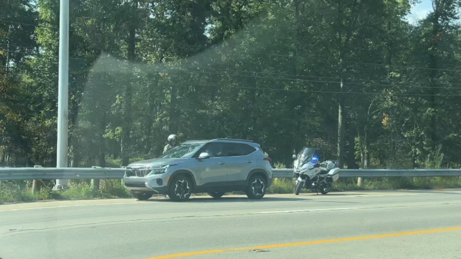 OSHP motorcycle units patrolling in crash-prevention effort