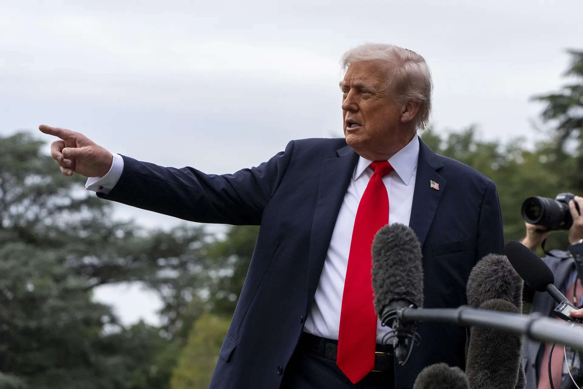 Trump sparks outrage: Says he would consider banning LGBTQ+ Pride flags ...