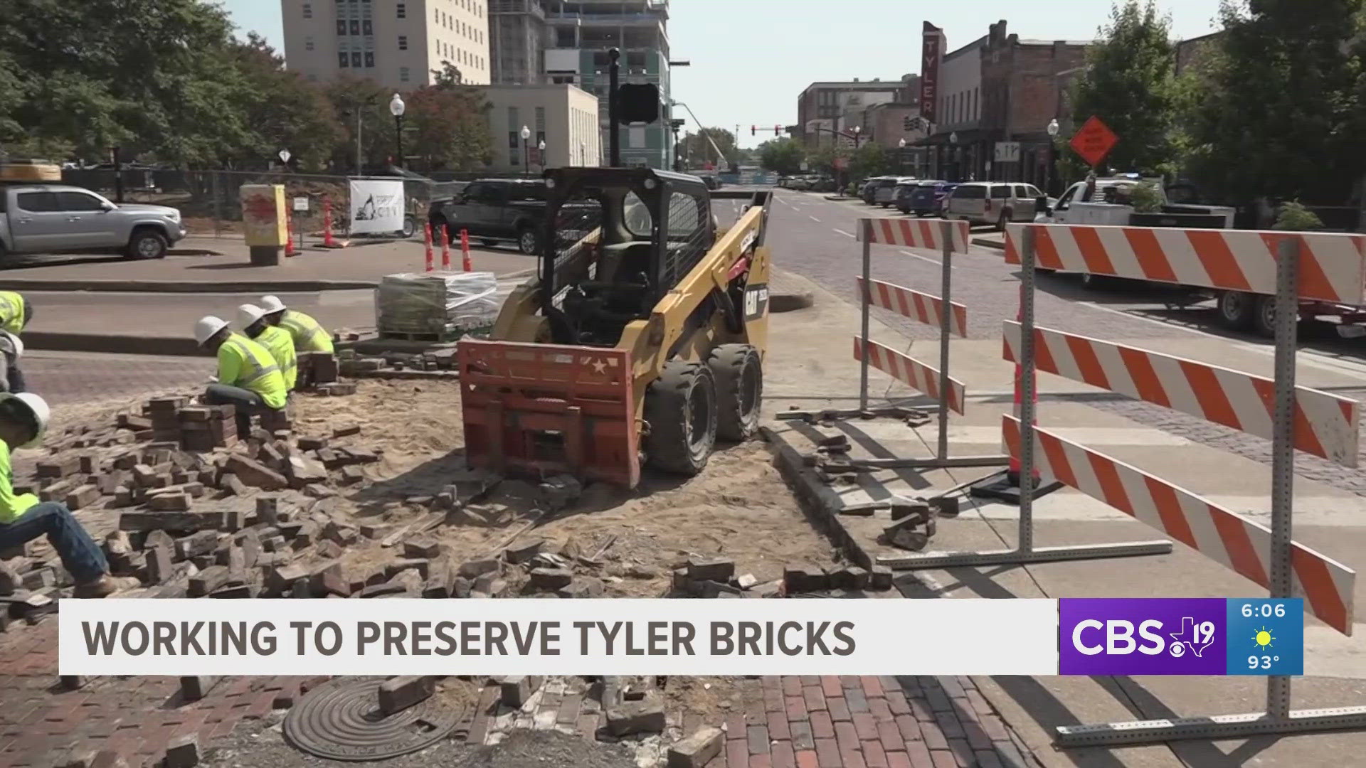 College Ave Closed For Downtown Tyler Revitalization Construction