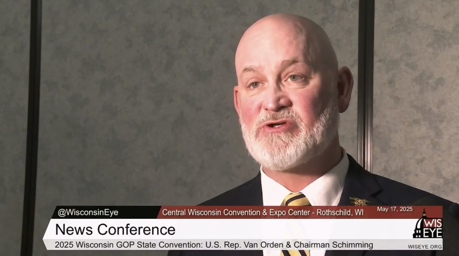 Van Orden proposes blocking federal funds for employers of Kirk commenters